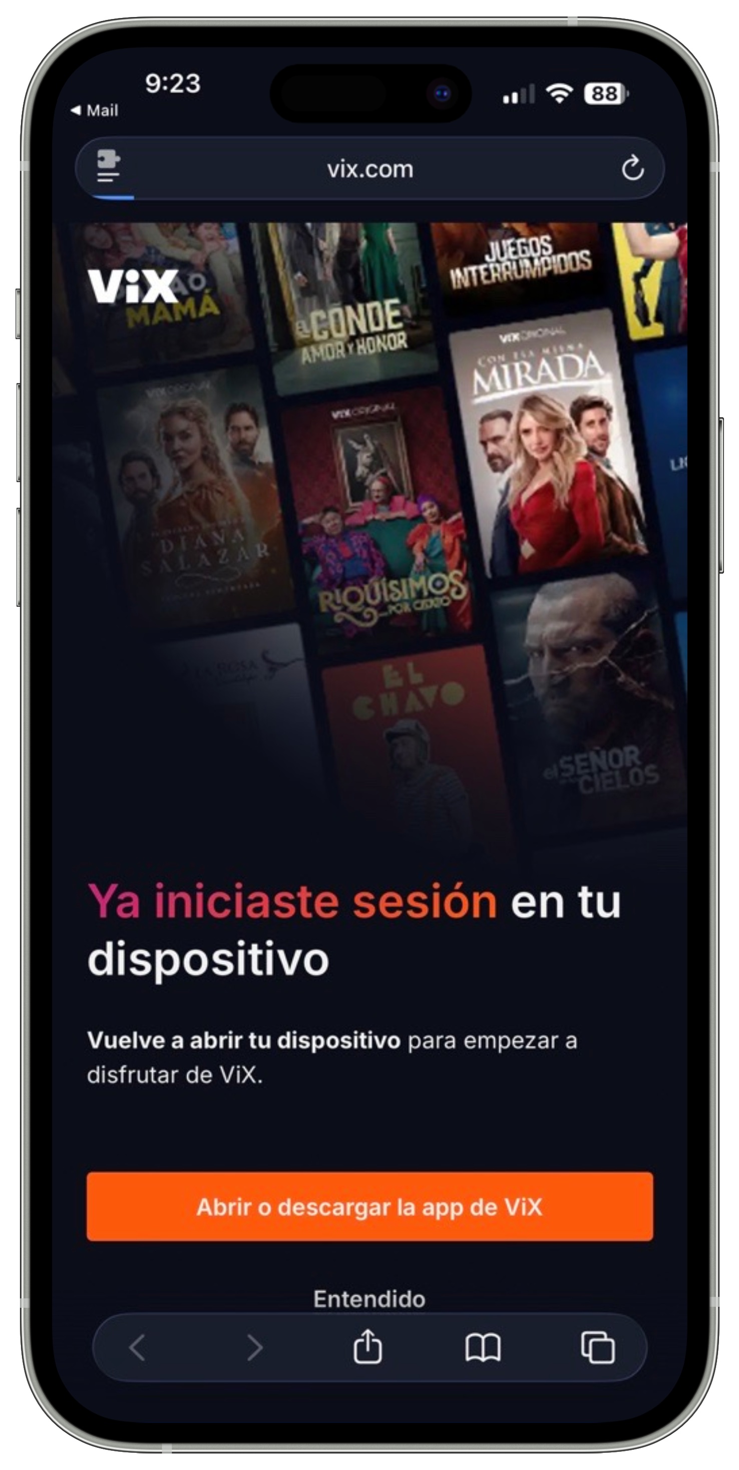 Inicio de sesión en ViX – ayudasky
