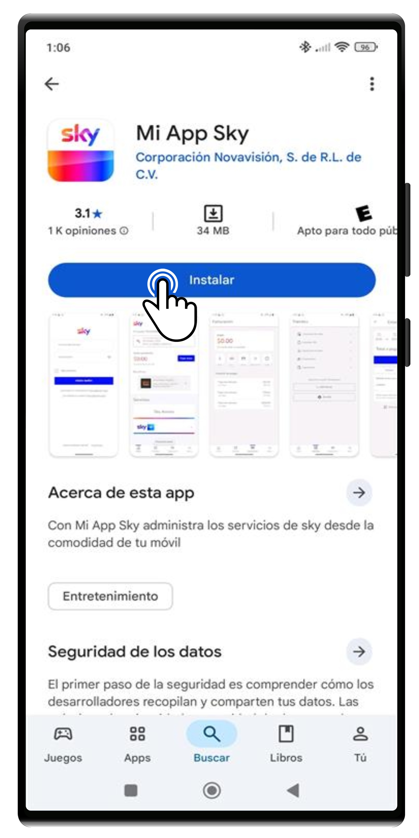 Descubra todas las funciones de Mi App Sky – ayudasky