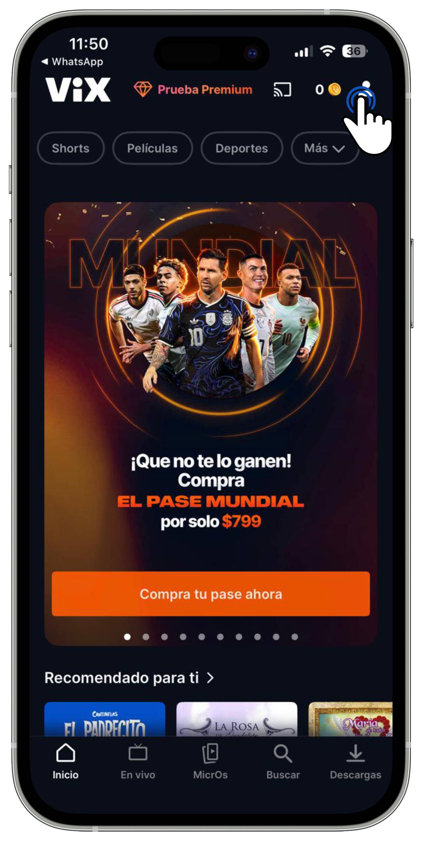 Inicio de sesión en ViX Premium con Sky – ayudasky