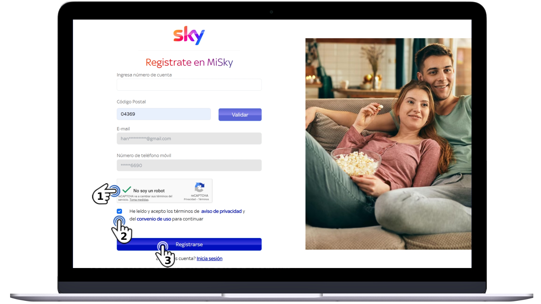 ¿Cómo me registro en Mi Sky? (Aplica para Centroamérica y República ...